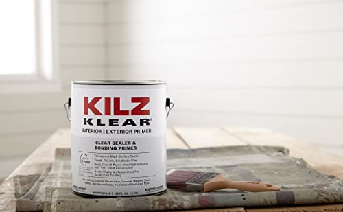 KILZ Klear Primer, Interior/Exterior, Clear, 1 Gallon Deals and Price ...