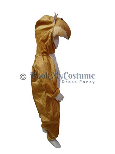 BookMyCostume Fox Animal Kids Fancy Dress Costume - Price History
