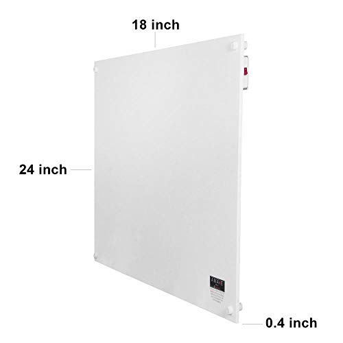 Electric Wall Heater - 250W Amaze Mini Convection Panel Heater w/Wall ...
