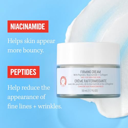 First Aid Beauty Firming Collagen Cream with Collagen, Peptides and ...