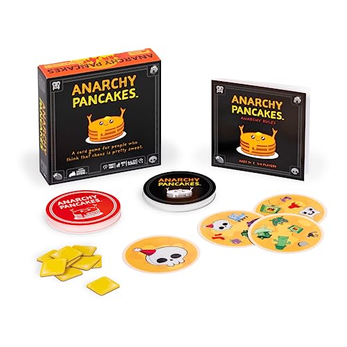 Exploding Kittens Anarchy Pancakes 2-6 Players - Ages 7+ - 5 Minutes to ...
