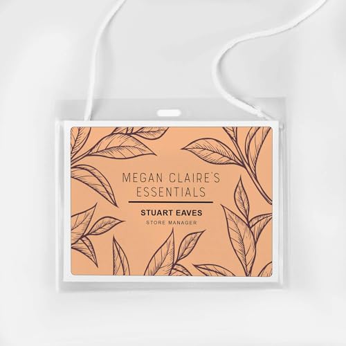 Badge Inserts, 3" X 4", White, 300 400 Printable Name Badge Inserts - 2 ...