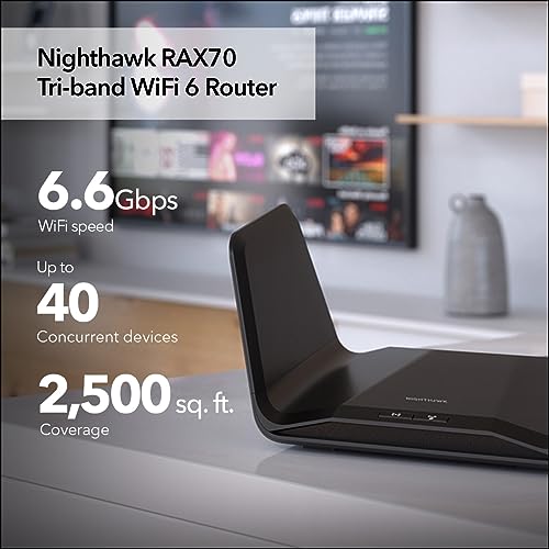 NETGEAR Nighthawk 8-Stream WiFi 6 Router (RAX70) - Security Features ...