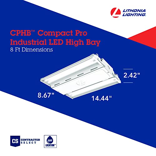 Lithonia Lighting CPHB Compact PRO LED High Bay Light, 30000 Lumens ...