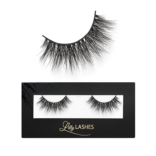 Lilly Lashes 3D Miami Faux Mink Strip Eyelashes, False Eyelashes ...