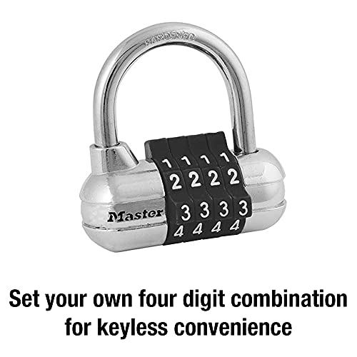 Master Lock Set Your Own Combination Padlock, Gym Locker Locks with ...