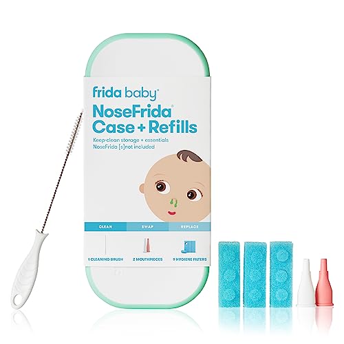 Frida Baby NoseFrida - Kit de accesorios de repuesto y estuche de viaje ...