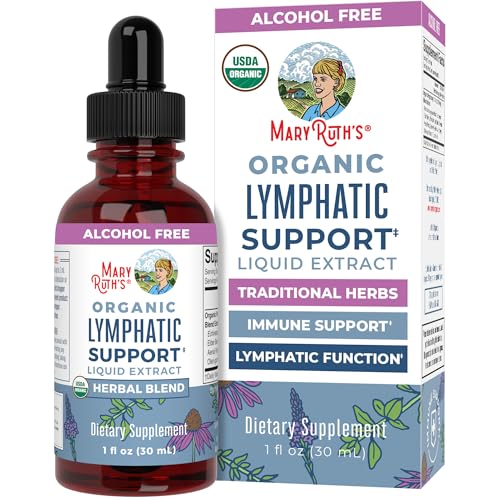 Lymphatic Support Drops by MaryRuth's | USDA Organic Lymphatic Cleanse ...