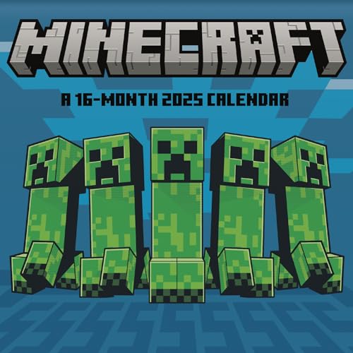2025 Minecraft Mini Wall Calendar - Books Panel (PDF ePUB) LeLivros