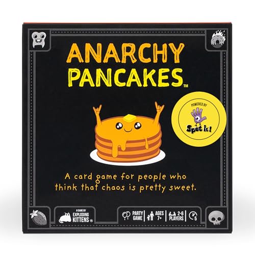 Exploding Kittens Anarchy Pancakes 2-6 Players - Ages 7+ - 5 Minutes to ...