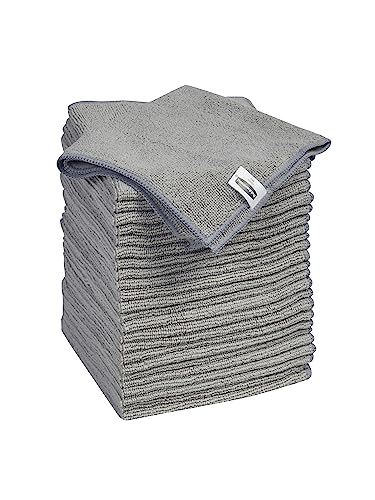 Rubbermaid Microfiber Cloth Towels, 24 Pack, 14"x14", Non-Scratch ...