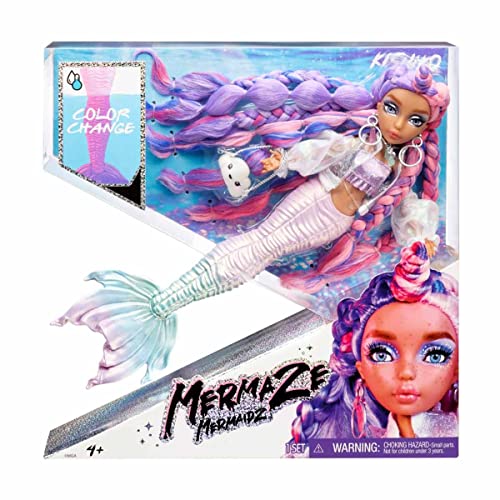 MERMAZE MERMAIDZ Color Change Kishiko Mermaid Fashion Doll Designer ...