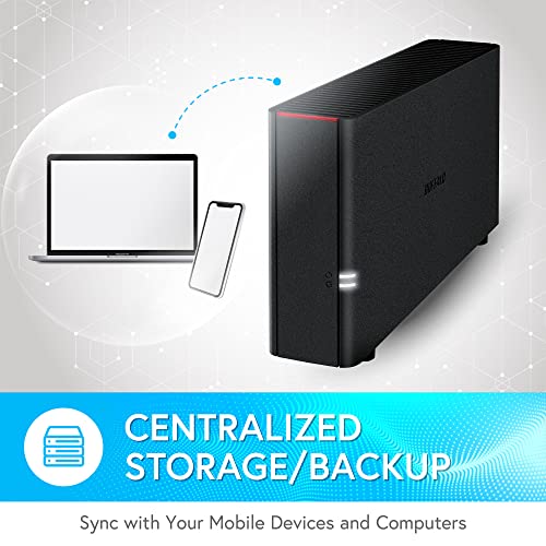 BUFFALO LinkStation 210 2TB 1-Bay NAS Network Attached Storage with HDD ...