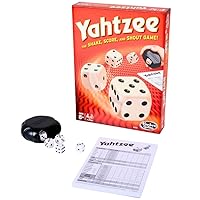 Hasbro Yahtzee Classic Game Dice Games Clear Printing