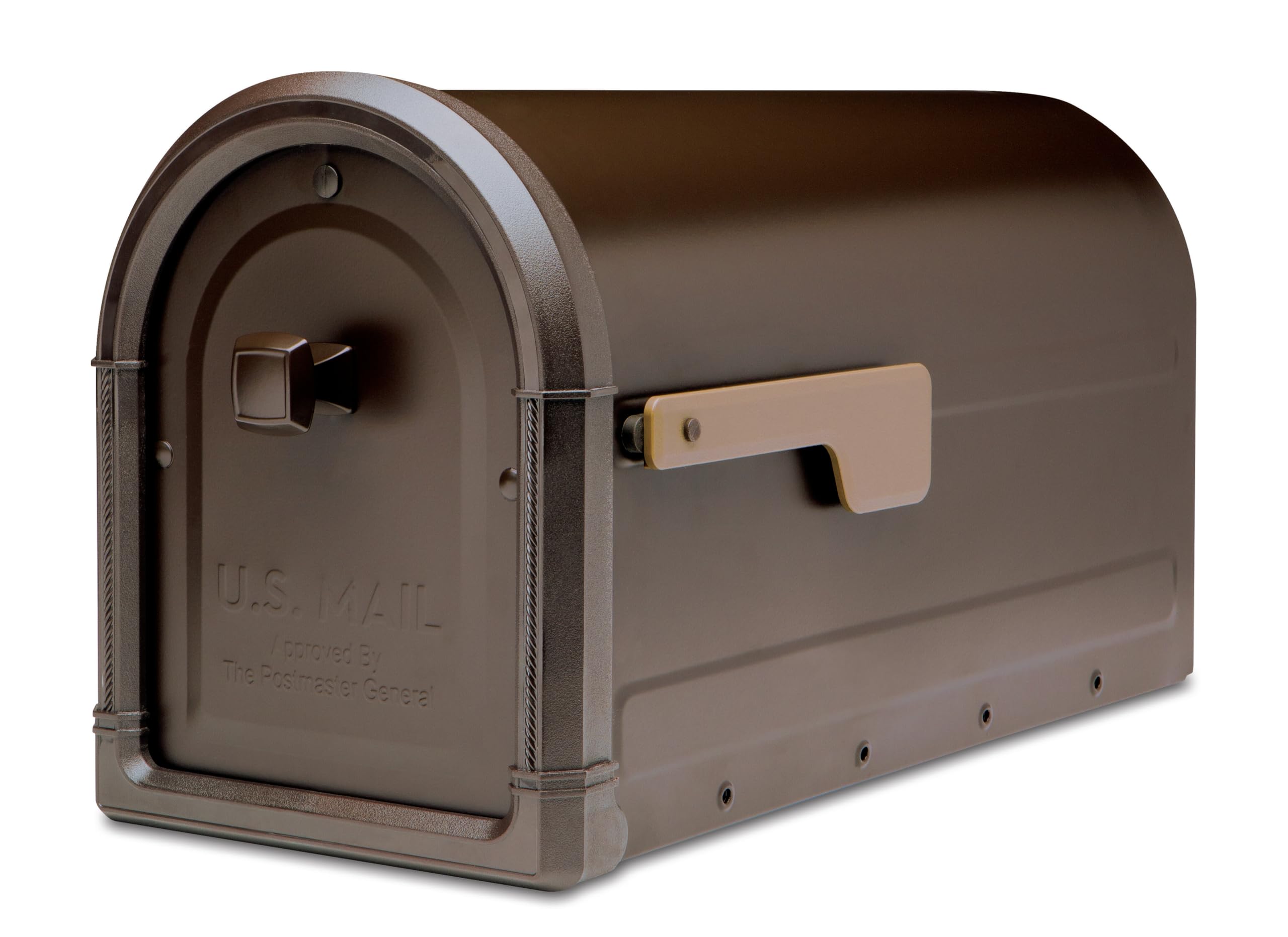 Architectural Mailboxes Roxbury™ Heavy Duty Steel Metal Post Mounted ...