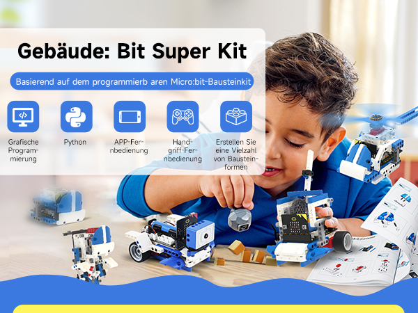 Mua Yahboom Micro:bit V2 Building Block Robot Kit Sensor Module WiFi ...